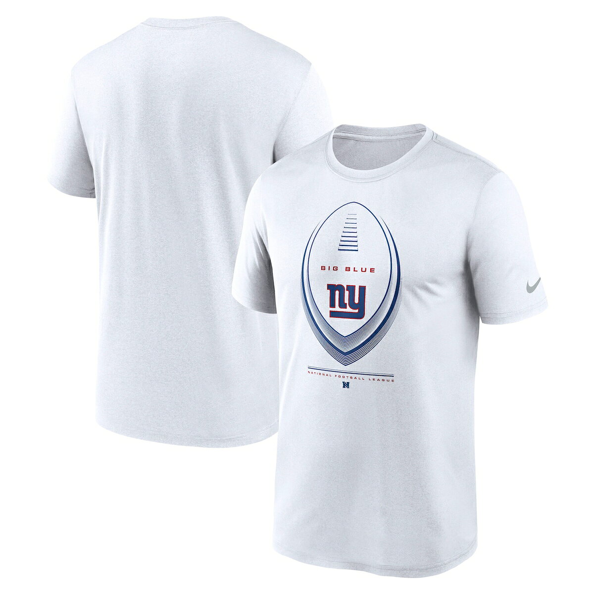 Nike constructed this New York Giants Legend Icon Dri-FIT T-Shirt for those times when you're staying active. The lightw...