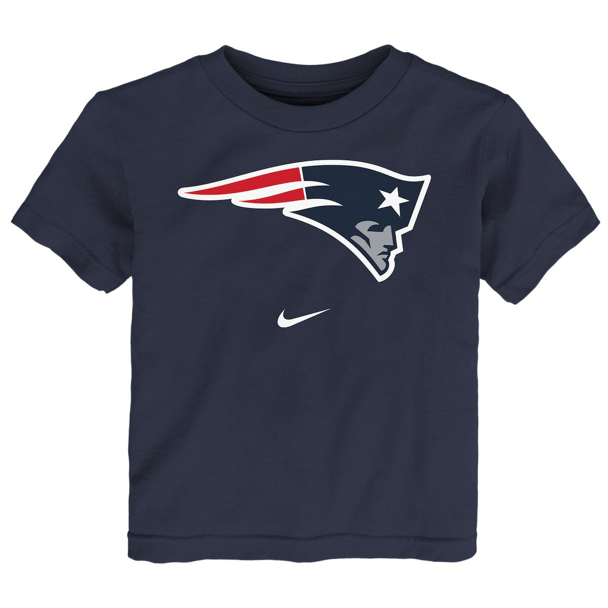 Make rooting for the New England Patriots even more exciting for your little fan with this Nike T-shirt. The classic cre...