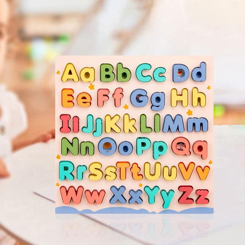 説明:【教育学習パズルセット】: この木製ABC文字パズルは、お子様がこれらの明るくカラフルなパズルで楽しませて忙しくさせます。このセットにはアルファベット大文字と小文字が含まれます。【楽しみながら学習】: すべての文字に漫画の画像と対応す...