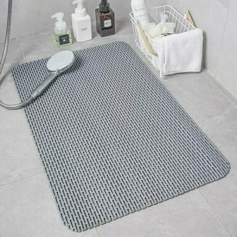 お風呂マット 滑り止め 大判 浴室マット すべりどめ 床 シート 風呂用すのこ 洗い場マット DIYマット 抗菌速乾 無臭 転倒防止 介護用 柔軟快適ピンク/グレー/ブルー/ベージュ【材質】: ポリ塩化ビニル (PVC)【サイズ】:40cm...