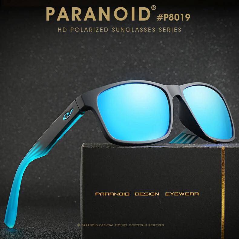 5色展開PARANOIDスポーツサング スポーツウェア アクセサリー スポーツサングラス 続々入荷中 ブルー ブラック グリーン パープル オレンジ
