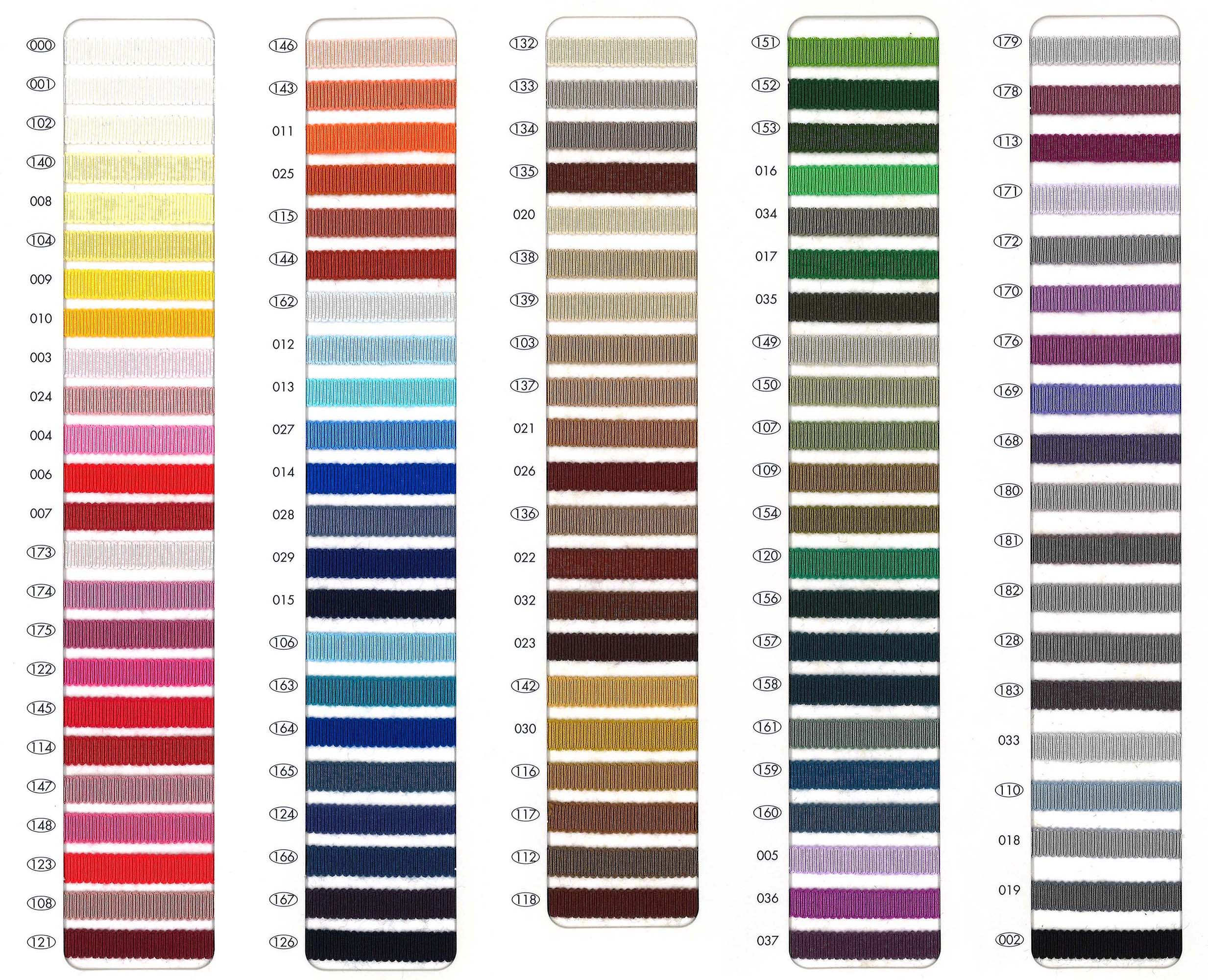 レーヨンのペタシャム（グログラン）リボンです。カラーバリエーションになります。 ＊こちらの品番はサンプル帳もご用意しております。お買い求めは こちら ＊ご注文の際は、色番を1色のみをお選び頂き、必要数量を記入し買い物かごにお入れください。（...