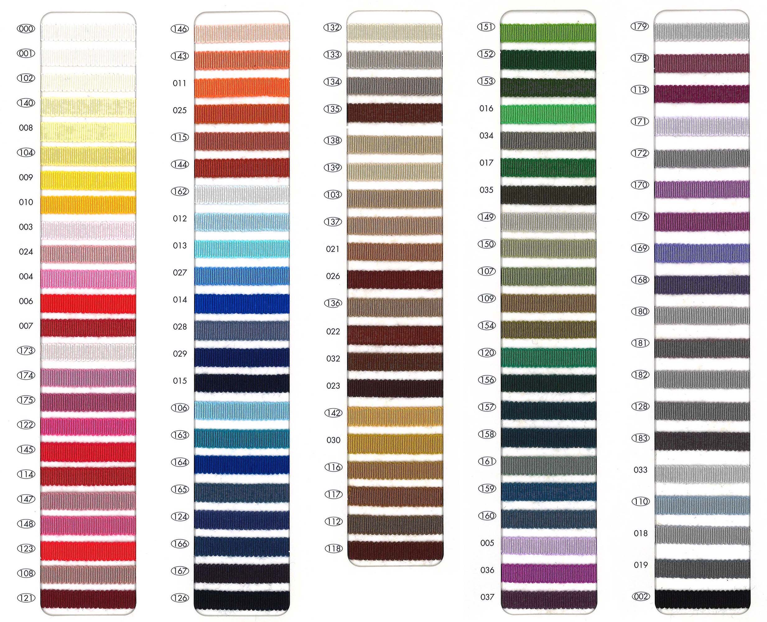 レーヨンのペタシャム（グログラン）リボンです。カラーバリエーションになります。 ＊こちらの品番はサンプル帳もご用意しております。お買い求めは こちら ＊ご注文の際は、色番を1色のみをお選び頂き、必要数量を記入し買い物かごにお入れください。（...