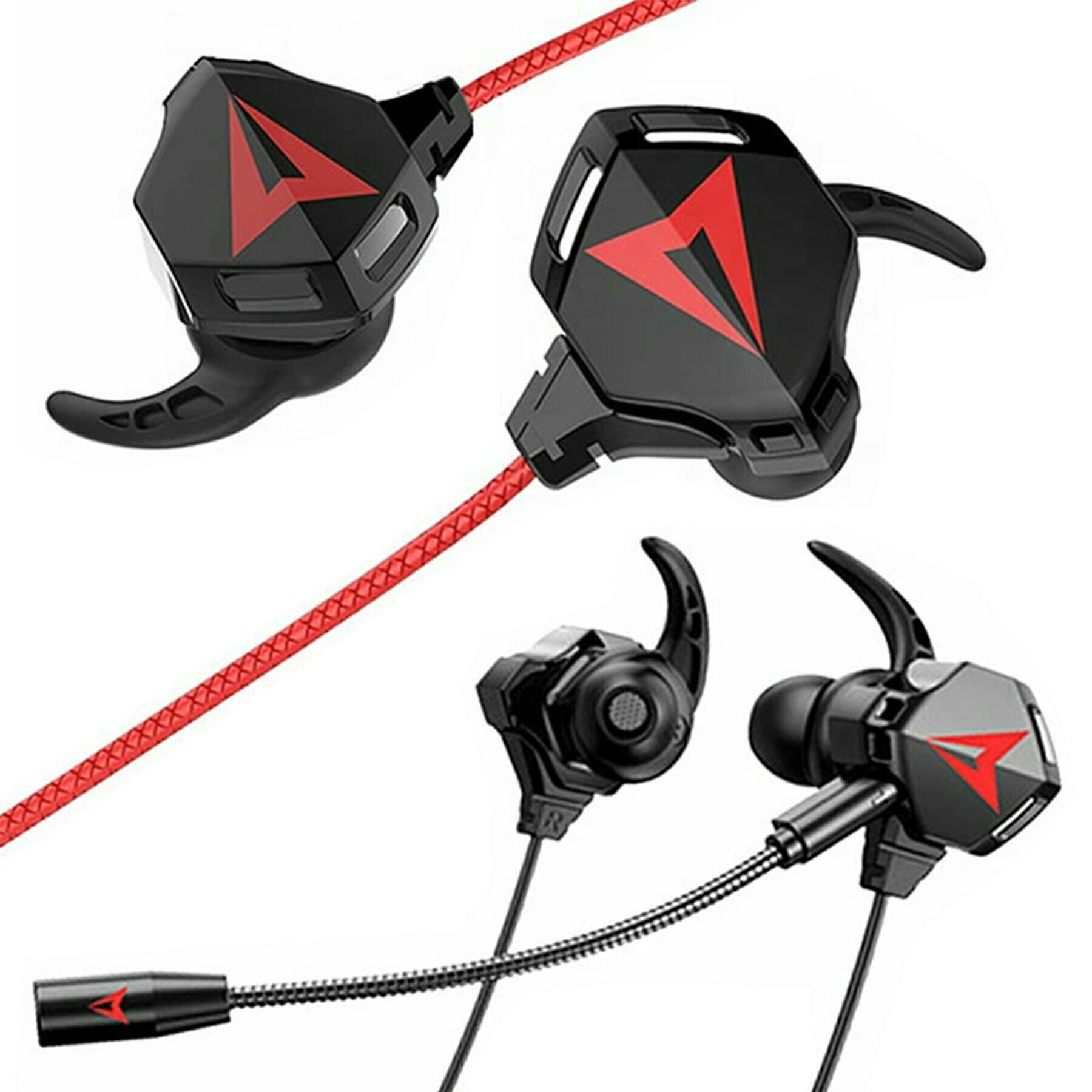 【商品説明】 本製品は、快適さと品質の両方を求めるゲーマーのために設計された高性能ゲーミングイヤホンです。 洗練されたモダンなデザインで、ゲーム体験を向上させる様々な機能を搭載しています。 主な特徴 ・高品位な音質： 10mmドライバーユニ...