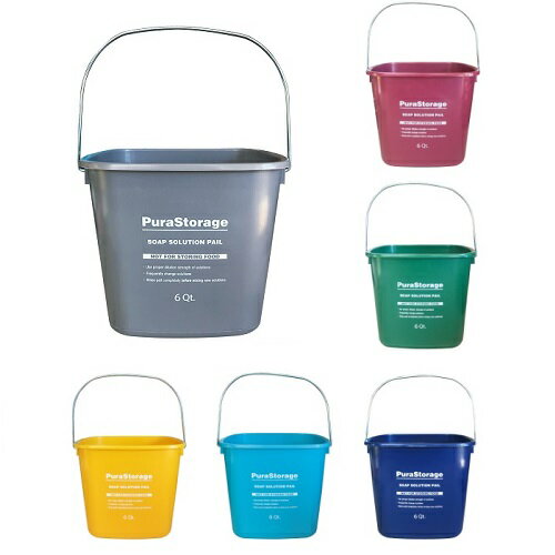 海外のレストランで布巾を漂白する際に使用するPura Storage。 ガーデニングや洗車時のバケツとしてはもちろん、内部に目盛りもついているのでペイントにも使えます！ 車内のゴミ箱やオモチャ入れにもバッチリ！ サイズ：H180×W215×...