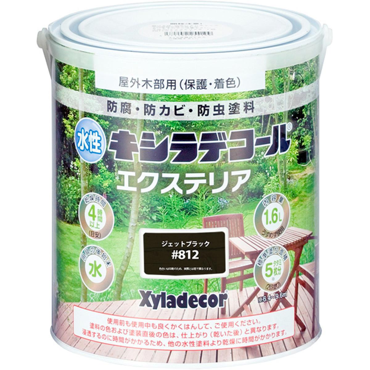 水性でも抜群の高耐久 ・油性キシラデコールと同等の優れた防腐・防カビ・防虫効果 ・雨や日光による劣化・退色に強く、長時間にわたって鮮やかさを保ちます。 ・ハケさばきがよく、用具の後始末も水洗いでOKです。 ・水性タイプなので臭いも少なく、塗...