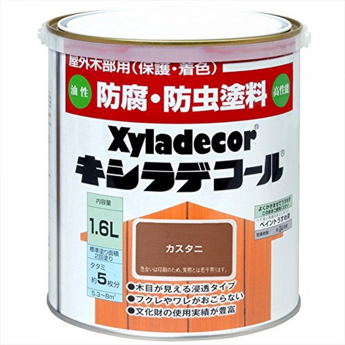 木材保護塗料使用実績NO.1！初心者でも塗りやすい！ ・日光や風雨に強い耐候性顔料の効果で鮮明な色が長持ち、長期間木材を保護します。 ・木材に浸透し、表面に余分な塗膜を作りません。木の通気性を保つため木の呼吸を妨げないので塗膜のフクレ、ワレ...