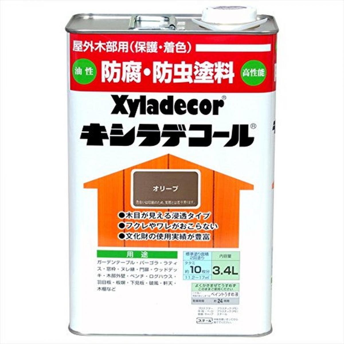 木材保護塗料使用実績NO.1！初心者でも塗りやすい！ ・日光や風雨に強い耐候性顔料の効果で鮮明な色が長持ち、長期間木材を保護します。 ・木材に浸透し、表面に余分な塗膜を作りません。木の通気性を保つため木の呼吸を妨げないので塗膜のフクレ、ワレ...