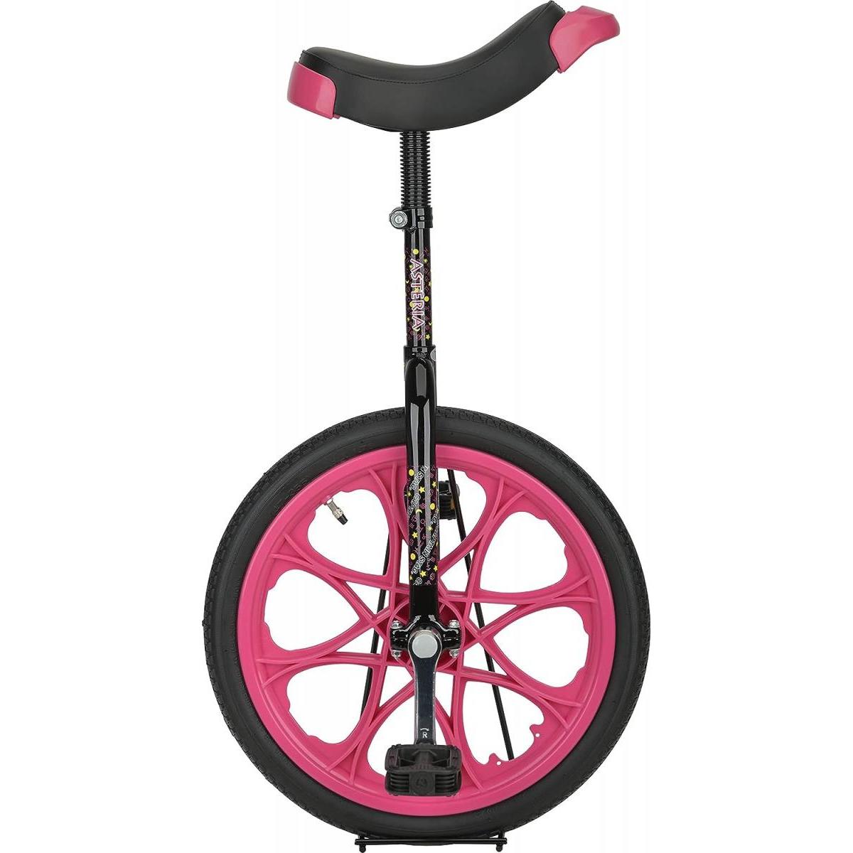 ポップでキュートな大人気の一輪車。 《製品仕様》 ●製品サイズ(約) 組立サイズ：幅40×長さ45×高さ67cm ●重量(約) 4.4kg ●材質（品質） フレーム：鉄、リム：樹脂、タイヤ・チューブ：合成ゴム ●仕様/その他 タイヤサイズ：...
