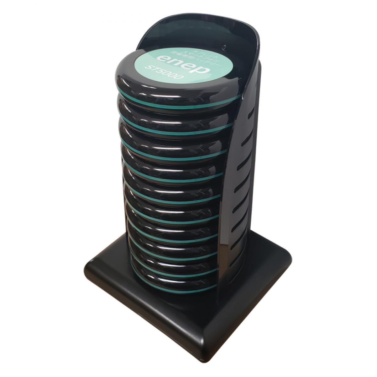 「enepスマホタワー」はお客様に機器を貸し出し、お客様が持ち運びながら充電ができる充電サービスです。スマホやゲーム機など、外出時のバッテリー切れに不安を感じているユーザーは多く存在します。「充電できるならあの店に」と、集客効果UPが期待で...