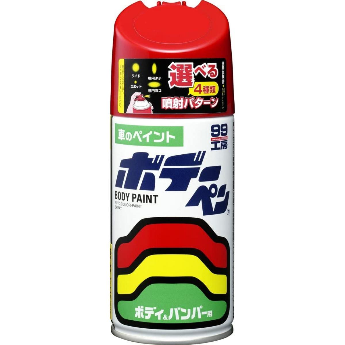 ●焼付塗装に迫る性能を持つ、ストレートアクリル樹脂塗料 ●バレー式ボタン採用で、ラクにキレイにスプレーできます ●ワイド＆スポットとタテ＆ヨコの4パターンスプレー機能により、大きな補修、小さな補修等、様々な補修に便利 ※カラー塗装前には、必...