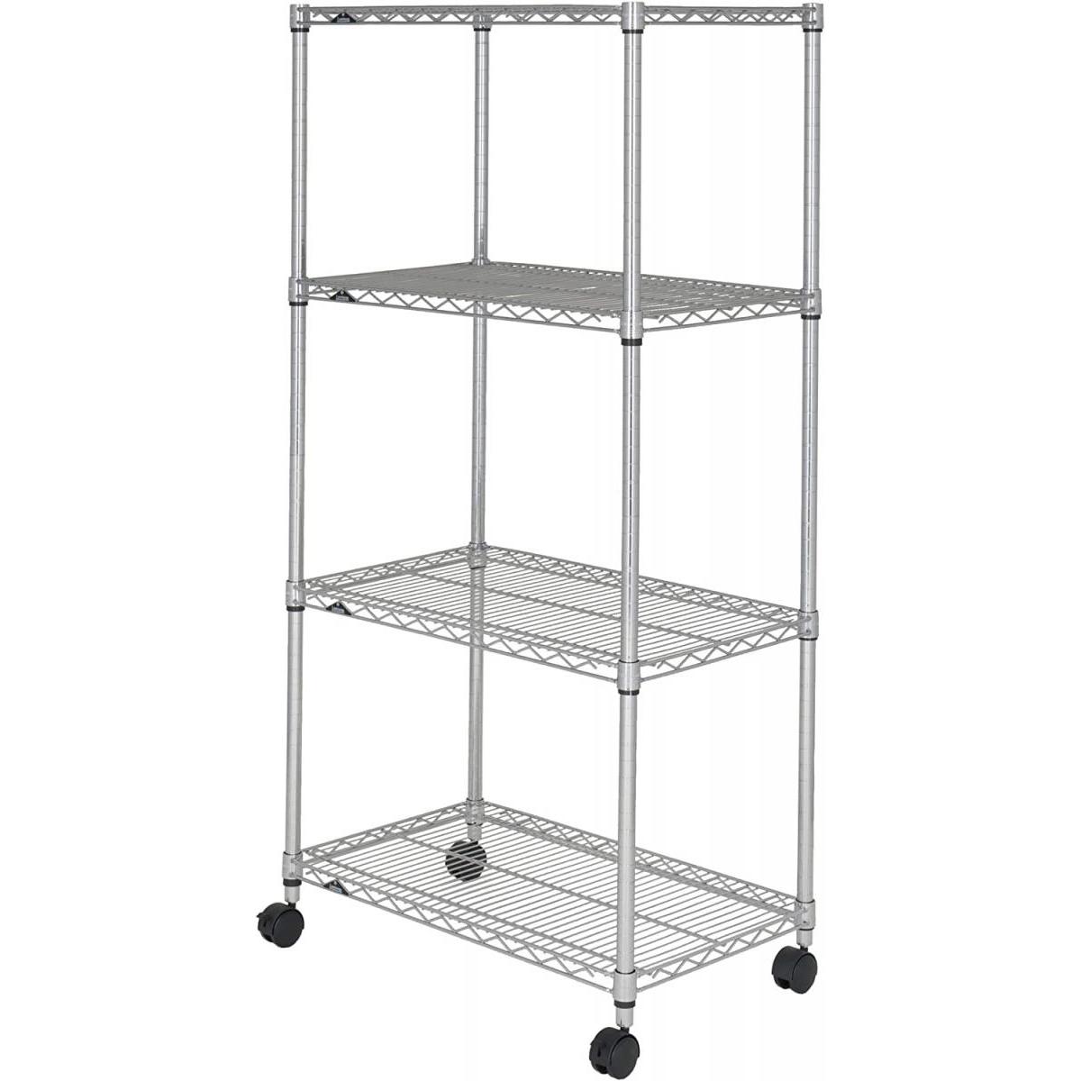 本当の価値は長く美しく ・驚異の耐荷重250kg！業界TOPクラス！！ ・クリアコーティング仕上げで防錆効果も◎ ・2.5cm間隔で棚板の高さが調節可能 ・レギュラー基本セットには2種類の足回りパーツが付属 ・女性でも楽々設置できるシンプル...