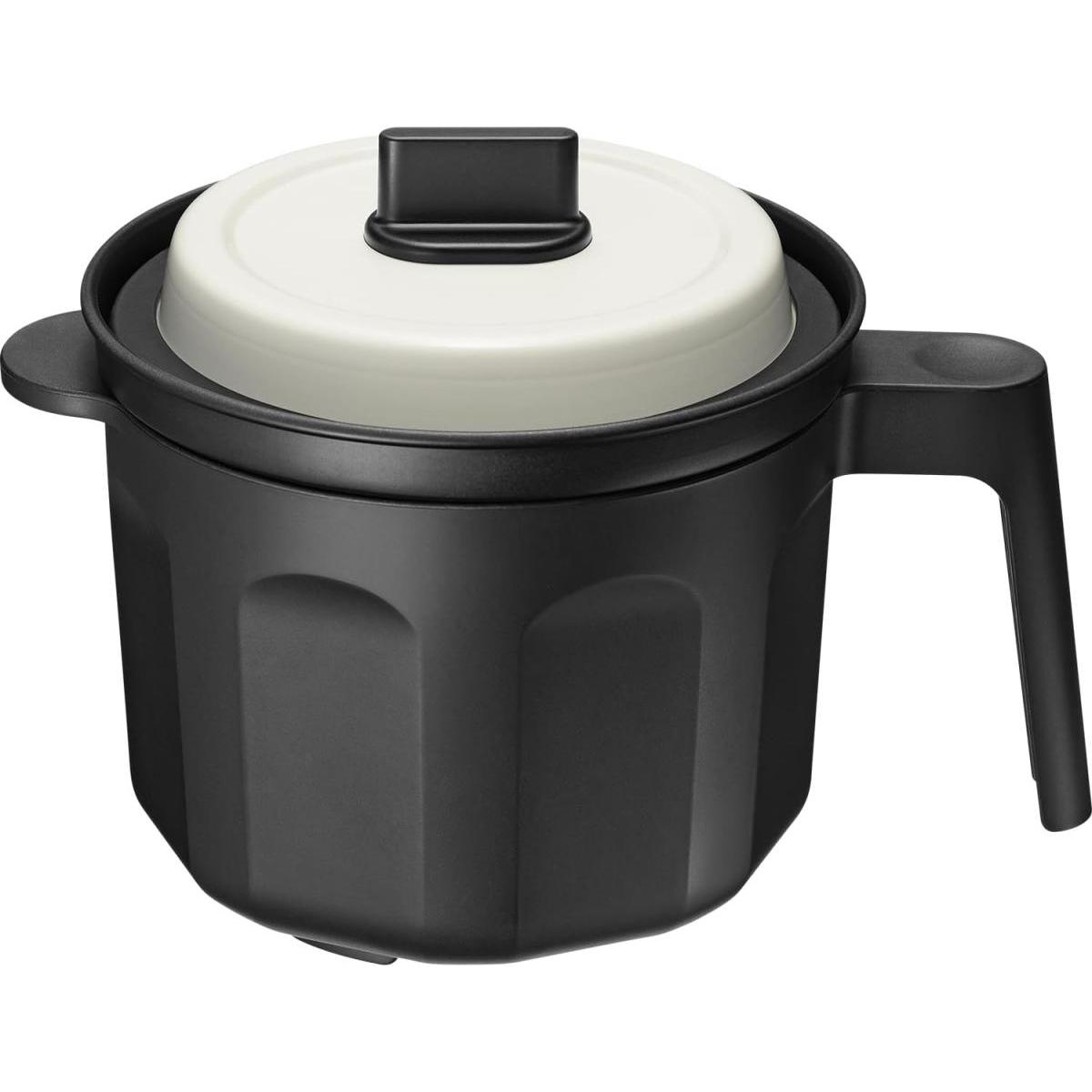 レンジでカリカリからコトコトまで多機能を愉しもう。 炊飯器や鍋不要。火を使わない安心調理。 【1台7役】炊く・茹でる・蒸す・炒める・焼く・煮る・沸かす ポット型なので「炊く」「茹でる」「蒸す」が得意です。 白米1合なら、加熱約11分＋蒸らし...