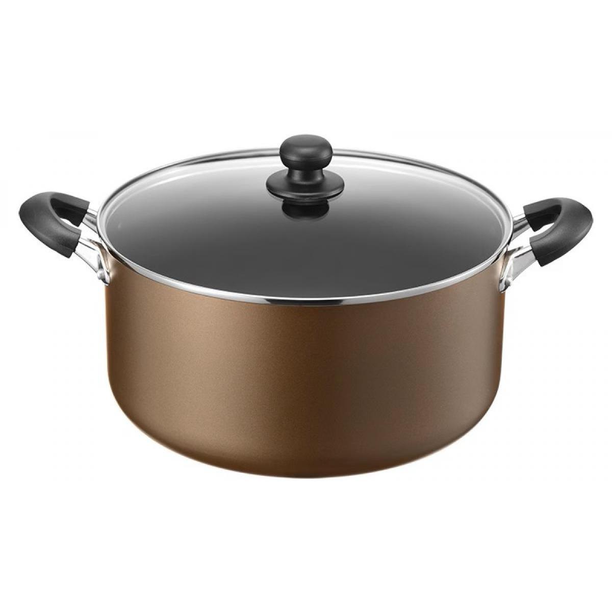 深型両手鍋 カレーや作り置きにも！ ガス/IH対応 ●容量たっぷりおおらかサイズ ●調理の進み具合が見えるガラス蓋 ●蒸気口付きで吹きこぼれを防止 ●内面ふっ素樹脂加工でこびりつきにくく快適に調理 【商品詳細】 深型両手鍋30cm サイズ(...
