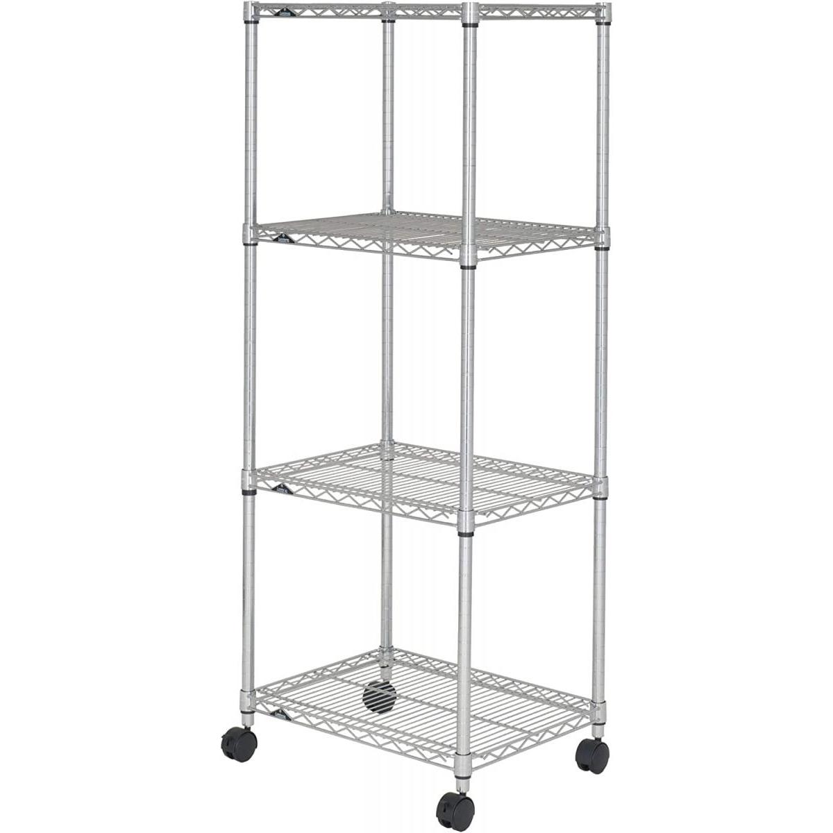 本当の価値は長く美しく ・驚異の耐荷重250kg！業界TOPクラス！！ ・クリアコーティング仕上げで防錆効果も◎ ・2.5cm間隔で棚板の高さが調節可能 ・レギュラー基本セットには2種類の足回りパーツが付属 ・女性でも楽々設置できるシンプル...