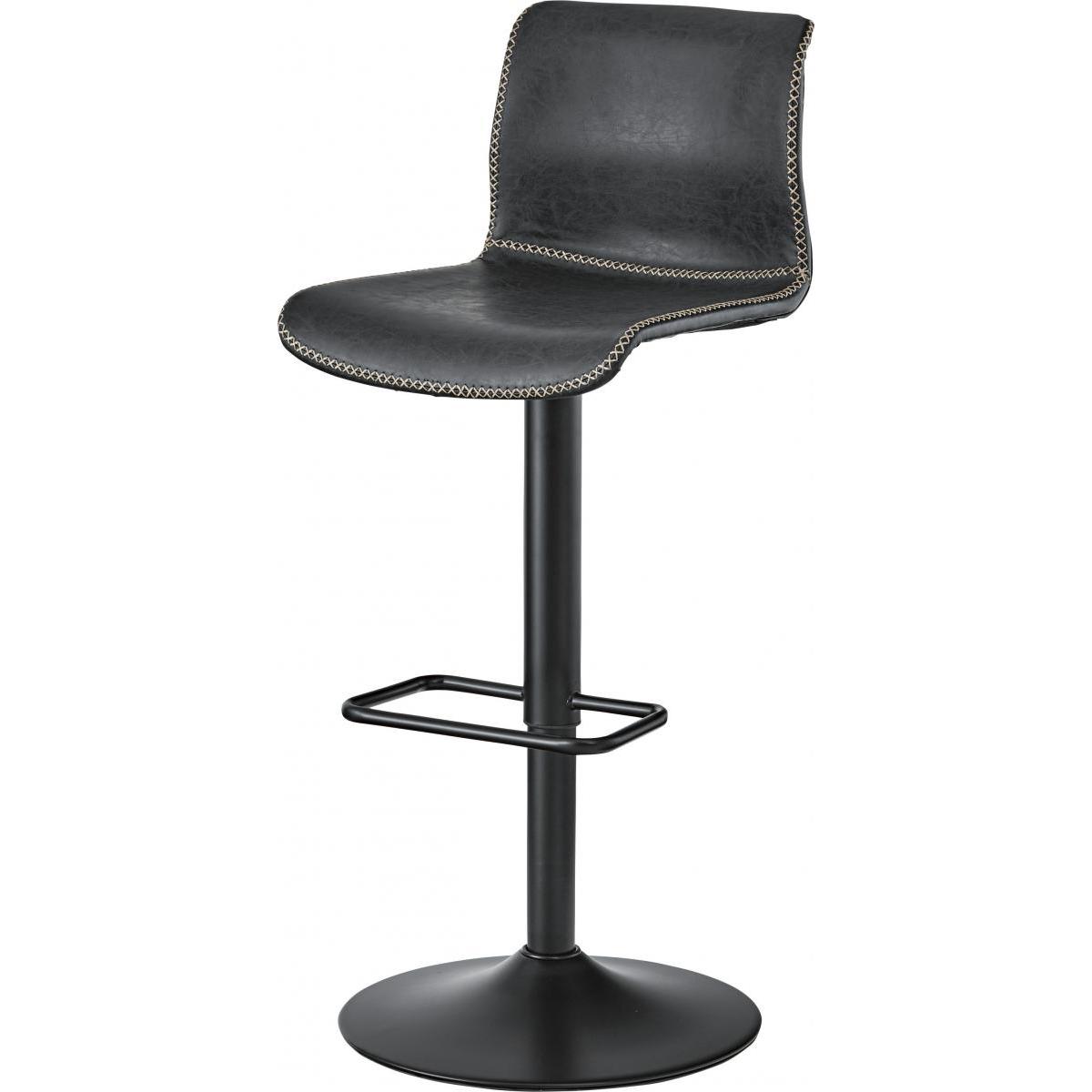 《製品仕様》●サイズ(cm)約:W43×D48×H86-107×SH57-78●スペック:スチール(粉体塗装) ソフトレザー●組立:組立式●付属工具:六角レンチ●静的耐荷重:80kg●機能:回転式 昇降機能●注意事項:●商品重量（kg）約:...