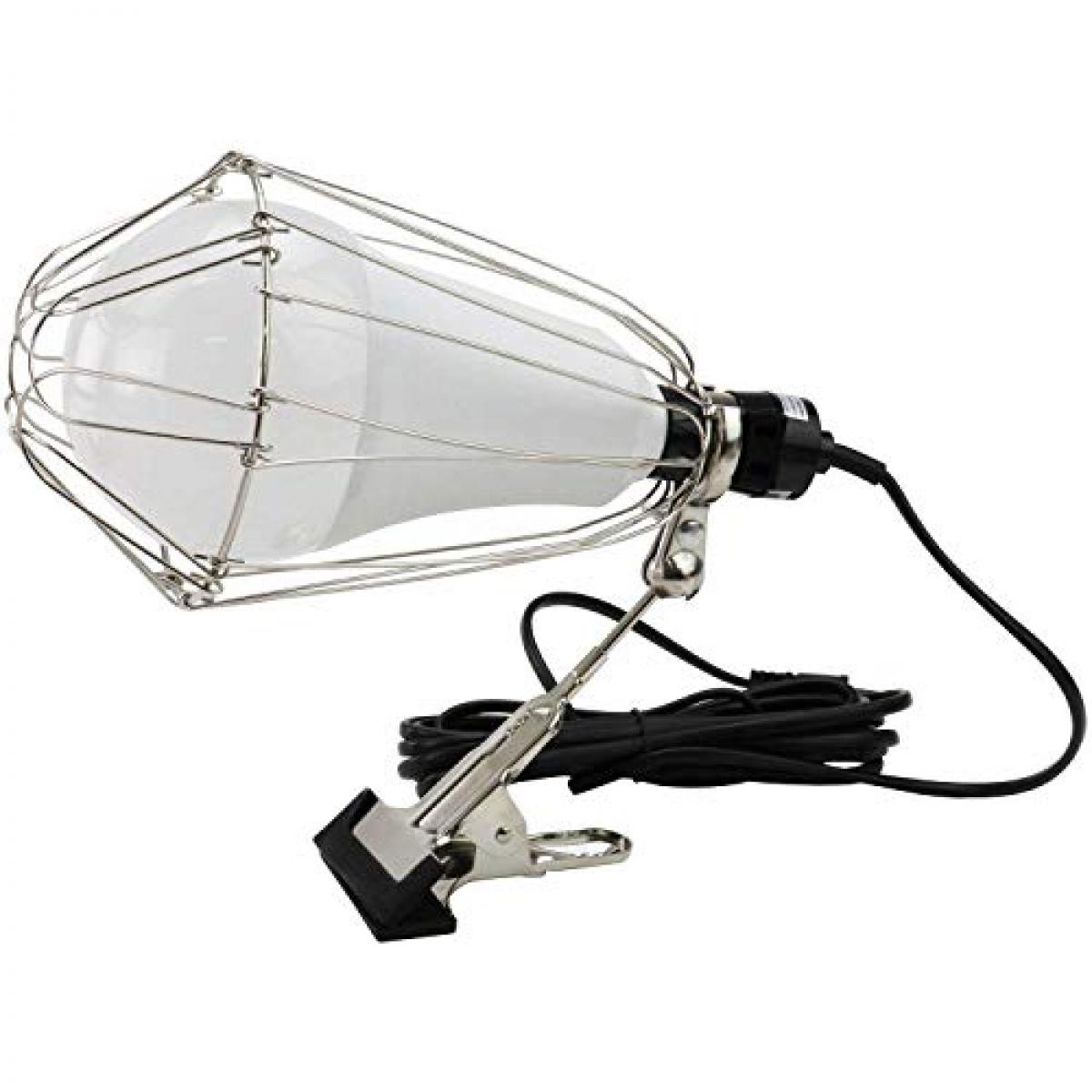 レフ球投光器と比べて軽量で小さく、どこでも簡単に設置できるクリップ固定式LEDランプ 【用途】 作業用、レジャー用照明 【特徴】 ・首振り角度も任意の位置で固定できる ・広い場所を一度に照らす照明として便利 ・明るい3600ルーメン(レフ球...