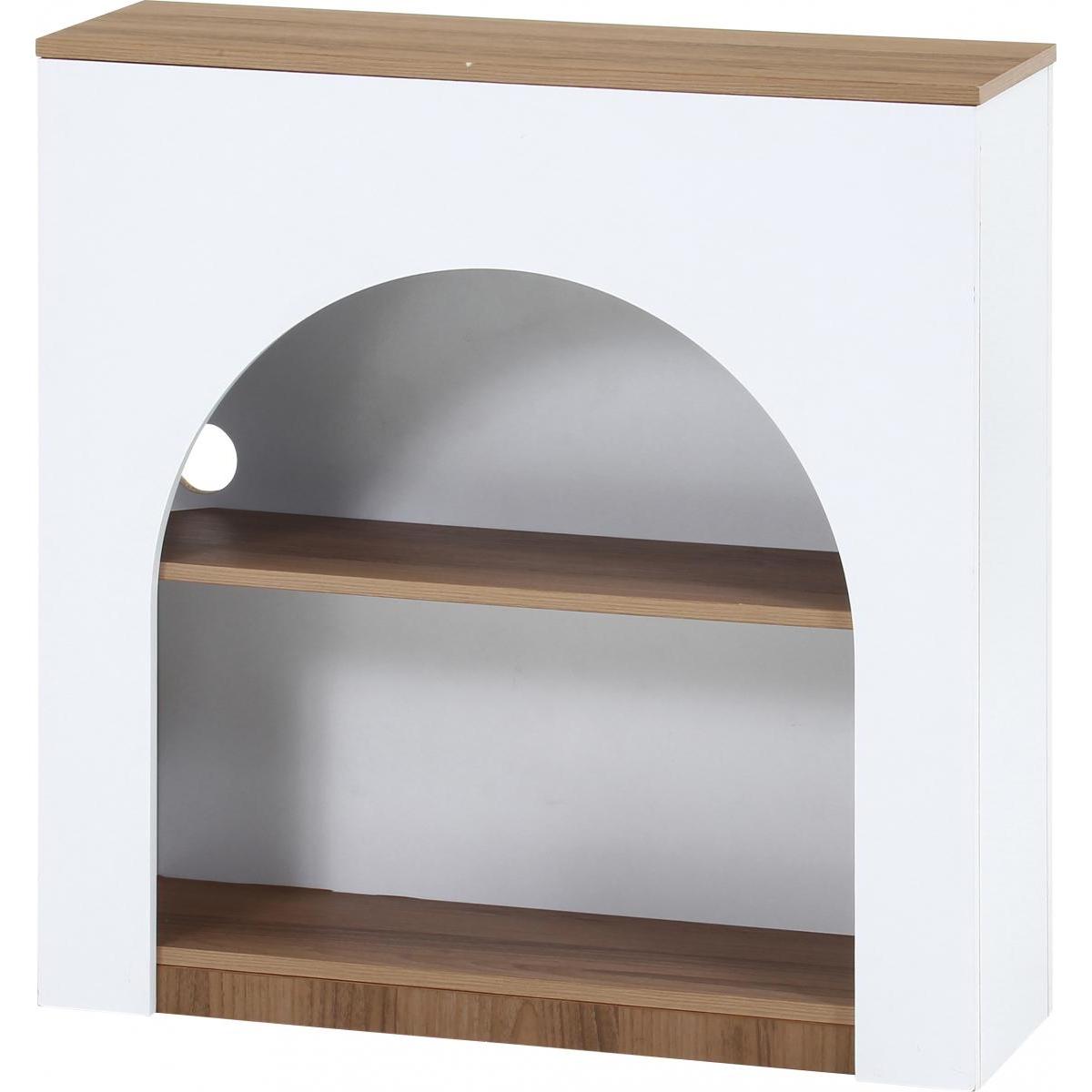 《製品仕様》●サイズ/重量：W800×D250×H800mm / 20.8kg●材質：■構造部材：プリント紙化粧繊維板●原産国：タイ【ご購入前にご確認ください】 ※北海道・沖縄・離島、その他一部地域からのご注文はお受けできません。システムの...