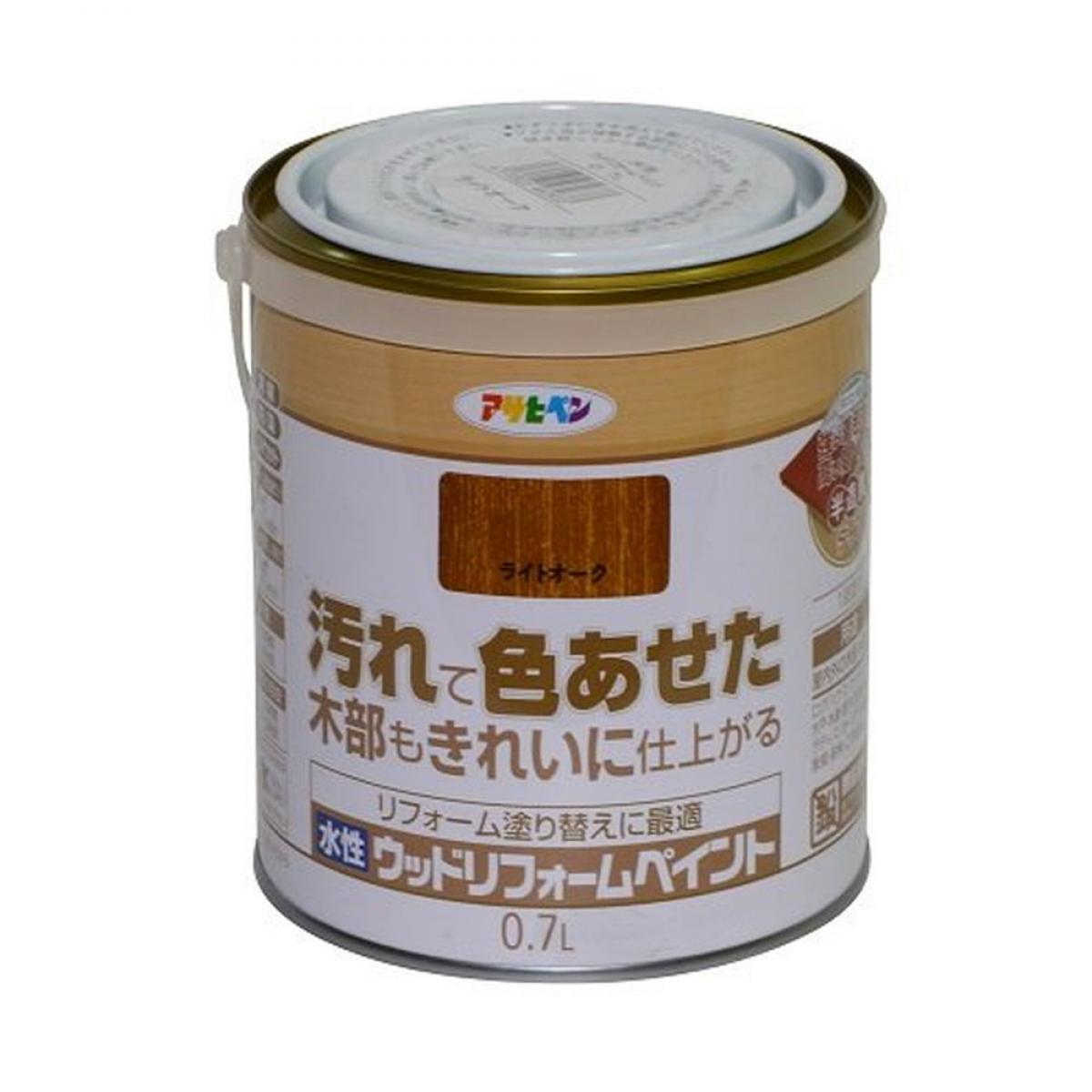 ●【商品説明】●用途：屋内外の木部・木製品への塗装●機能：水性で塗りやすく、低臭タイプの木部保護塗料です。●1回塗りで隠ぺい性が高いので、汚れて色あせた木部もきれいに仕上がり、リフォーム塗り替えに最適です。●紫外線吸収剤、防かび剤、はっ水剤...