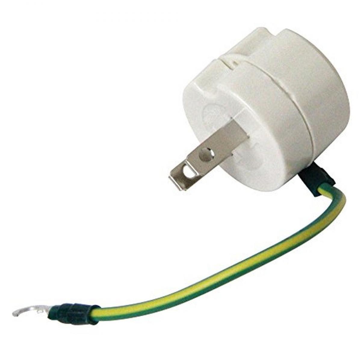●【用途】電源プラグ変換用アダプター。【特徴・機能】3芯アースピンタイプ電源プラグを2芯アース線（ネジ止めタイプ）付電源プラグに変換。●SK11の接地アダプターその他のコード・ランプも多数取扱っております。【注意事項】電線許容を超える電流を...