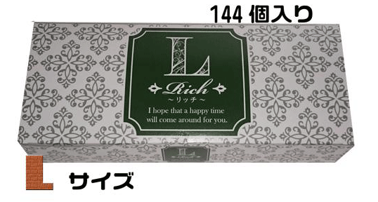 商品特徴&nbsp;&nbsp;&nbsp;&nbsp;■業務用Lサイズコンドーム144個入。■業務用コンドームはホテル向けにパッケージを簡素化した商品です。■JIS適合品のため、安心してお使いいただけます。 ■管理医療機器(認証番号：第2...