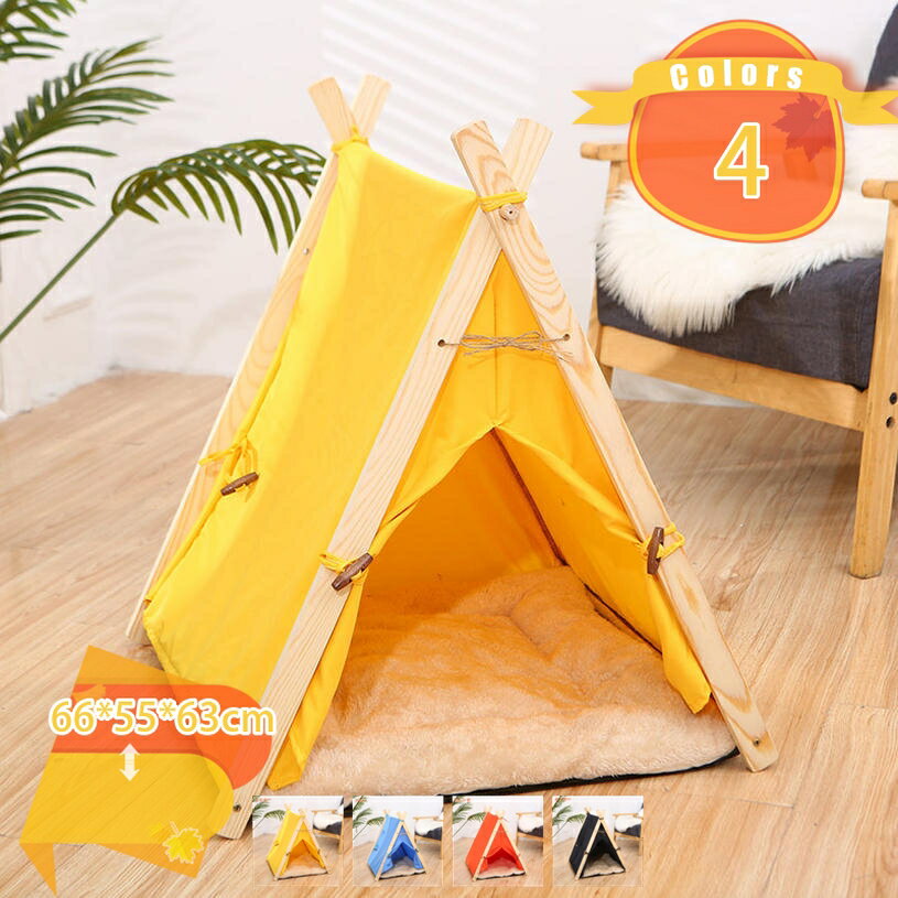 表地素材：キャンバス内部素材：キャンバス詰め物素材：PP綿（インテリアに馴染むデザイン）シンプルでおしゃれだからリビングや寝室など、どこでもさり気なく使えます。ペットちゃんとはいつでも一緒！コンパクトで軽量だから簡単に移動できちゃいます。（...