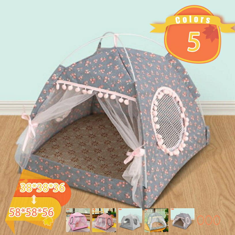 表地素材：合成繊維内部素材：合成繊維詰め物素材：合成繊維【プライベートで暖かい猫の犬小屋】超快適な猫のテントペットケネルは、あなたのペットが丸まったり、スリープ状態にするための静かで安全な場所を提供し、それは居眠りやリラックスするためにあな...