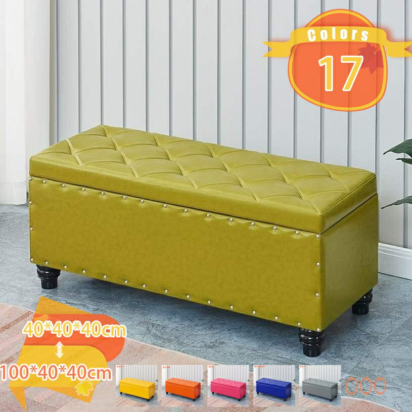 メイン素材：木、PUレザー◆【サイズ】：40*40*40cm 60*40*40cm 80*40*40cm 100*40*40cm；　 ◆耐荷重：約150kg；◆材質：PUレザー；　【ファブリック】ポリエステル；◆構造部材：木製、ウレタンフォ...
