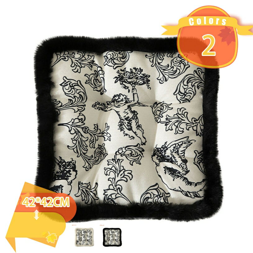 メイン素材：ポリエステル【高反発座布団クッション、2枚セットお得】座布団は、オリエンタル家具や北欧風のインテリアにもよく似合います。畳の和室、フローリングの洋室など、どんなお部屋も合います。【座り心地いい】適度な柔らかさ、座る時に、体圧を吸...