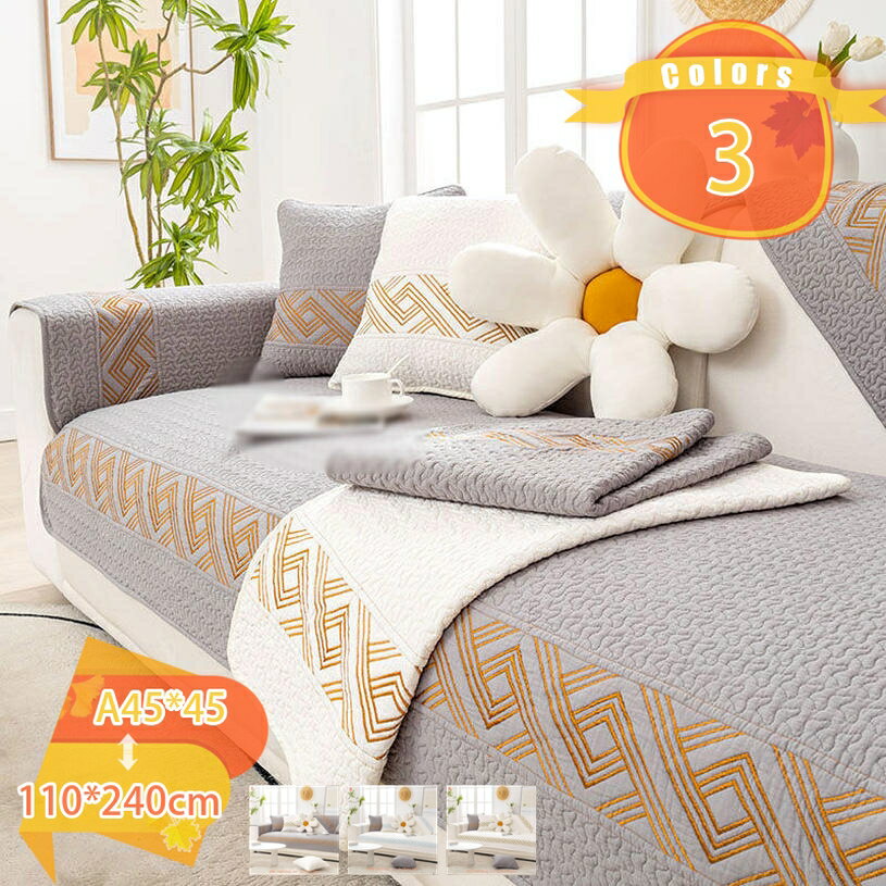 メイン素材：綿・コットン※一枚ずつ販売※ 【素材】コットン【サイズ】クッションカバー：A45*45 B45*45 ソファカバー：70*70cm 70*120cm 70*150cm 70*180cm 70*210cm 110*110cm 11...