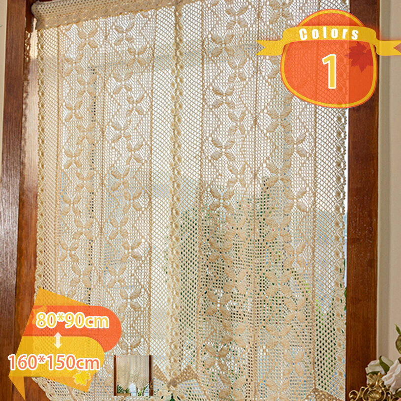 メイン素材：綿・コットン商品内容：カフェカーテンx1枚。---サイズ【幅*高さ】：80*90cm 120*90cm 160*90cm 80*120cm 120*120cm 160*120cm 80*150cm 120*150cm 160*1...