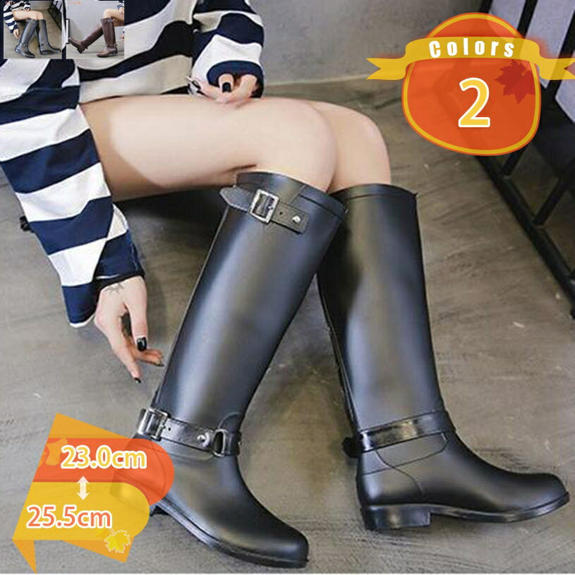 表地：PVCメイン素材：PVCローヒールなのにきれいに見えて楽ちん歩きやすい3cmヒール。 [筒丈(cm)]：（39.5cm） [履き口(cm)]：（39.5cm）。サイドにはジッパーが搭載され、着脱簡単、 今季おすすめのブーツです。 突然...