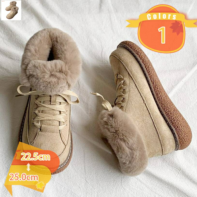 表地：ヌバック & マットレザーメイン素材：綿【 サイズ】： 22.5cm 23cm 23.5cm 24cm 24.5cm 25cm 25.5cm 26cm 。 防滑 、防水、防寒機能を備えたスノーブーツは、この秋と冬に最適です。【防水性】...