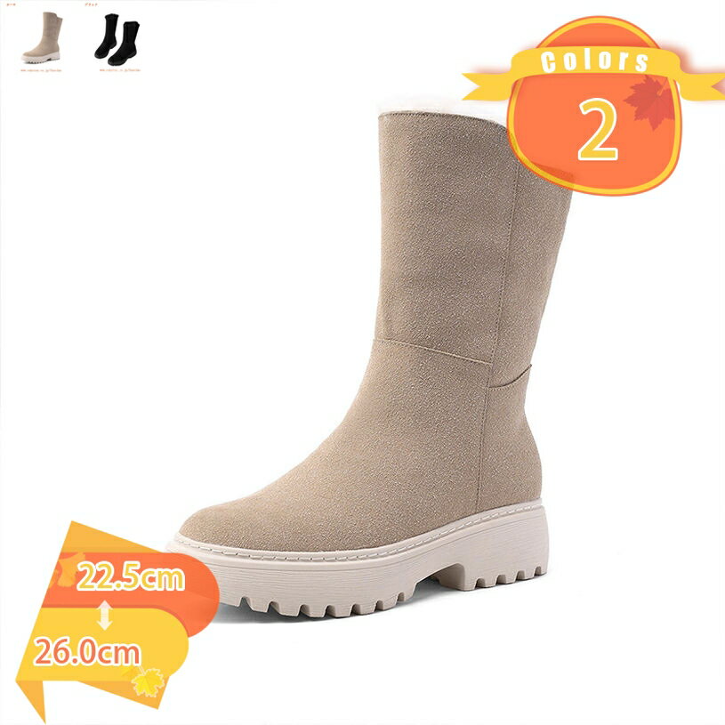 表地：超繊維メイン素材：綿【 サイズ】：23cm 24.5cm 25cm 25.5cm 26cm 26.5cm 防滑、防水、防寒機能を備えたスノーブーツは、この秋と冬に最適です。【 暖かいこと防寒靴】足全体が裏起毛に包まれてふかふかな履き心...