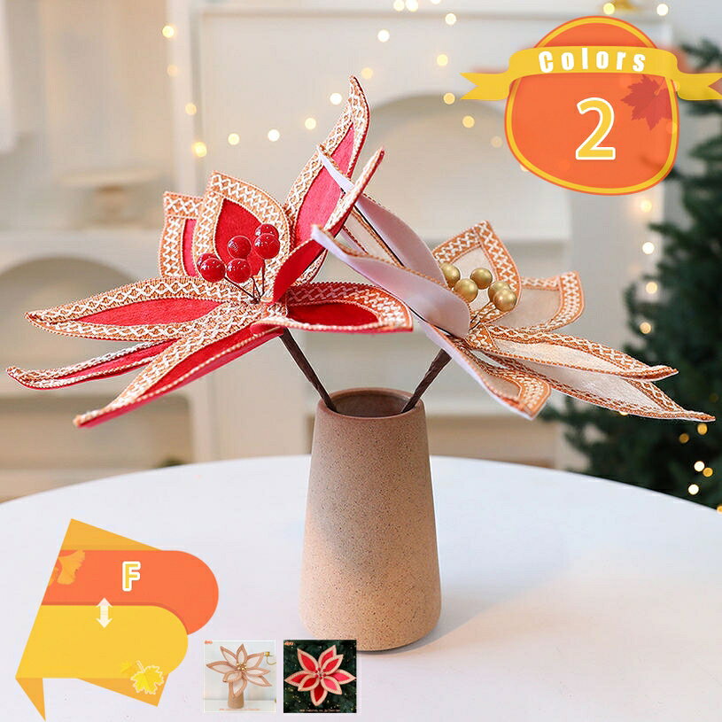 メイン素材：布△クリスマスのデコレーションに最適しています。強いクリスマスパーティーの雰囲気を作りましょう。クリスマスに面白くて楽しい雰囲気を加えます。△ご家や店舗で飾れば、目を引く効果を収めます。ギフトボックス、お菓子の飾り、お部屋、喫茶...