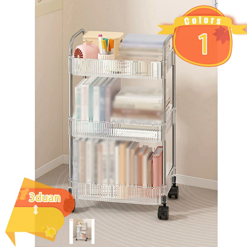 メイン素材：プラスチック★「サイズ」（cm） 2段：幅38×奥行28×高さ45cm 3段：幅38×奥行28×高さ70cm 4段：幅38×奥行28×高さ95cm 5段：幅38×奥行28×高さ120cm 「部品」キッチンワゴン（1個）、キャスタ...