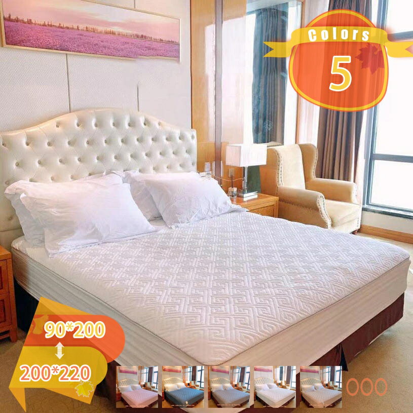 メイン素材：綿・コットン【素材】表地：ポリエステル/コットン 中綿：ポリエステル 【サイズ】1枚ボックスシーツのみ：90*200cm 120*200cm 150*200cm 180*200cm 200*220cm 1枚ボックスシーツ＋2枚枕...