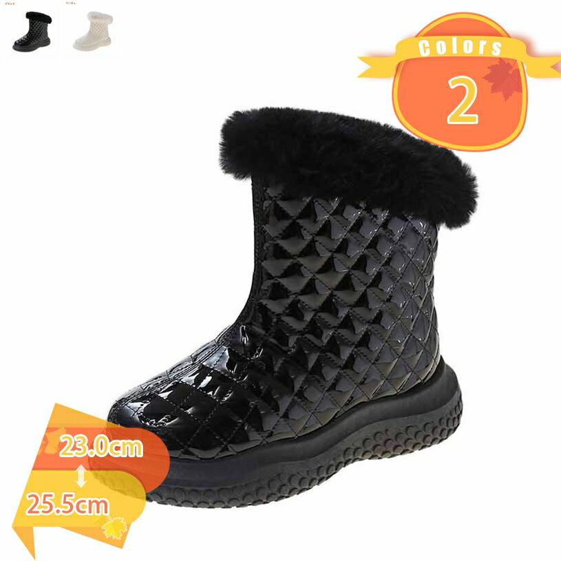 表地：puメイン素材：綿【 サイズ】： 22.5cm 23cm 23.5cm 24cm 24.5cm 25cm 25.5cm 26cm 防滑 、防水、防寒機能を備えたスノーブーツは、この秋と冬に最適です。【防水性】：外側は素材のため防水性が...