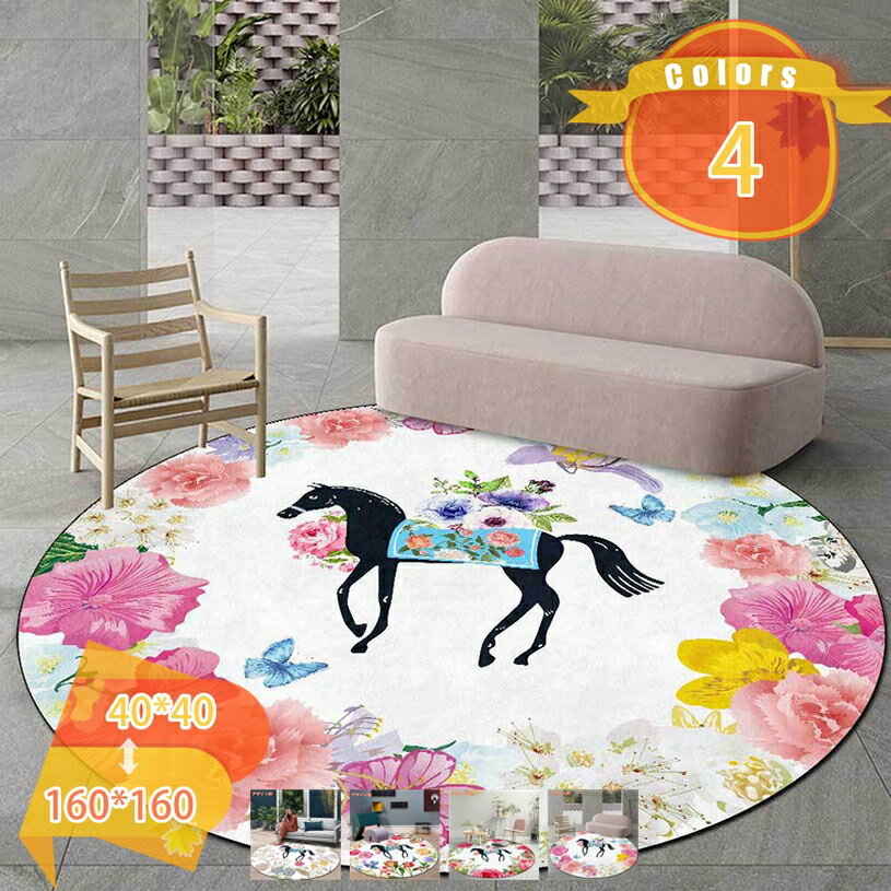 メイン素材：ポリエステル【素材・高級感あり】厚さは5mm、ポリエステルを使った、柔らかな肌触り、通気性が高いです。オールシーズン対応、このカーペットの優れている点は、軽くて保温性が高く、さらに速乾性に優れているため、夏はサラッと、冬はポカポ...