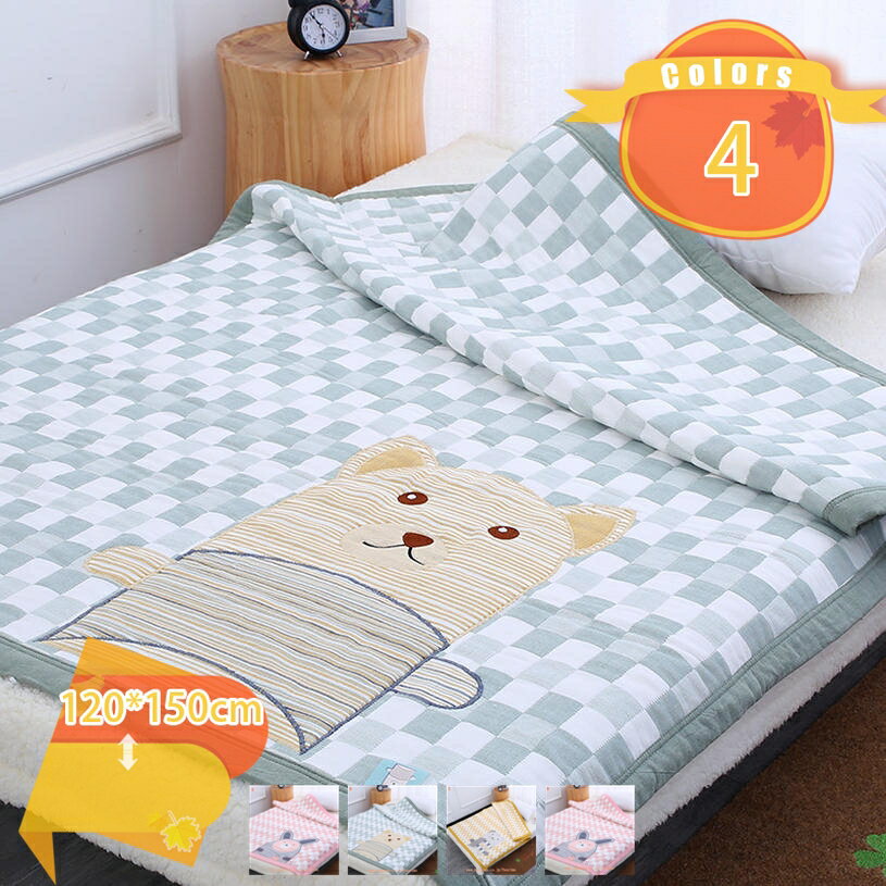 メイン素材：綿・コットン【素材】コットン 【サイズ】1枚の毛布：120*150cm ◆夏はサラサラ、冬は空気を含んでポカポカと一年中使えるガーゼケット。 空気をまとうような、ゆったりとした肌ざわりです。◆スーパー柔らかな肌触り、ふわふわ暖か...