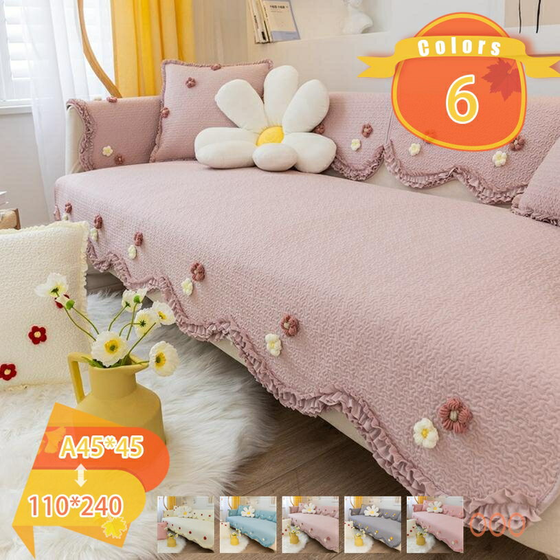 【クリックして他のサイズを選択してください】110*210メイン素材：綿・コットン※一枚ずつ販売※ 【素材】コットン【サイズ】クッションカバー：A45*45cm クッション： B45*45cm ソファカバー：70*70 70*90 70*1...