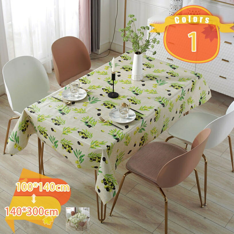 メイン素材：PVC★こちらの食卓カバーは表面に撥水加工が施されているので、液体がビーズ状になって転がり落ちるため、ワイン、コーヒー、オイル、ドレッシングなどの液体はすぐ拭けば簡単に拭きとることができます。★日頃のお手入れはふきんで水拭きして...