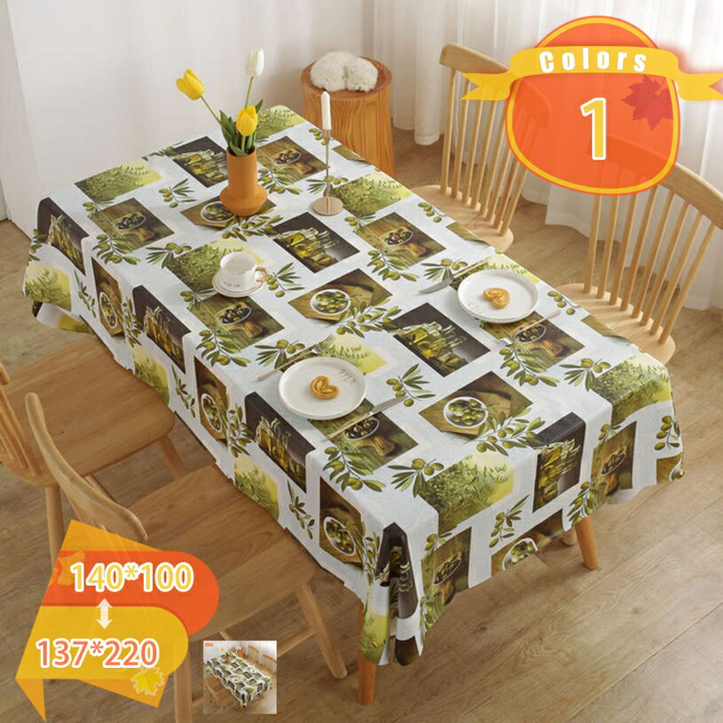 メイン素材：PVC★こちらの食卓カバーは表面に撥水加工が施されているので、液体がビーズ状になって転がり落ちるため、ワイン、コーヒー、オイル、ドレッシングなどの液体はすぐ拭けば簡単に拭きとることができます。★日頃のお手入れはふきんで水拭きして...