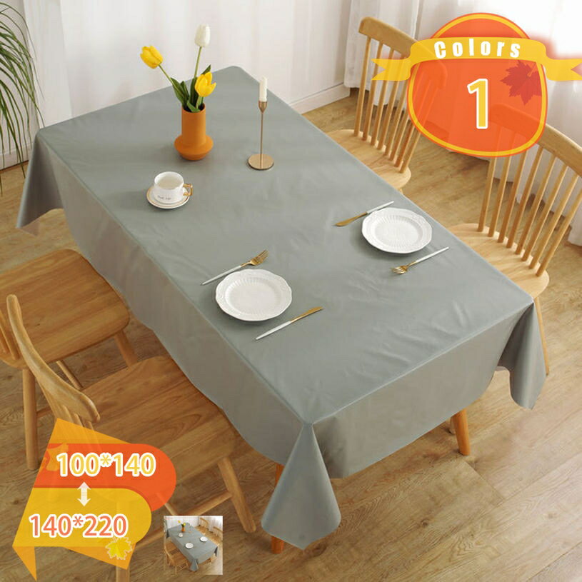 メイン素材：PVC【特徴】撥水防油耐久耐熱厚手、北欧風のテーブルクロスで、テーブルの上に敷くだけ、食卓の雰囲気がパット華やかにになります。【防水防油】生地に撥水加工を施しているので、汚れに強く、飲み物や醤油などをこぼしてしまっても染み込まな...