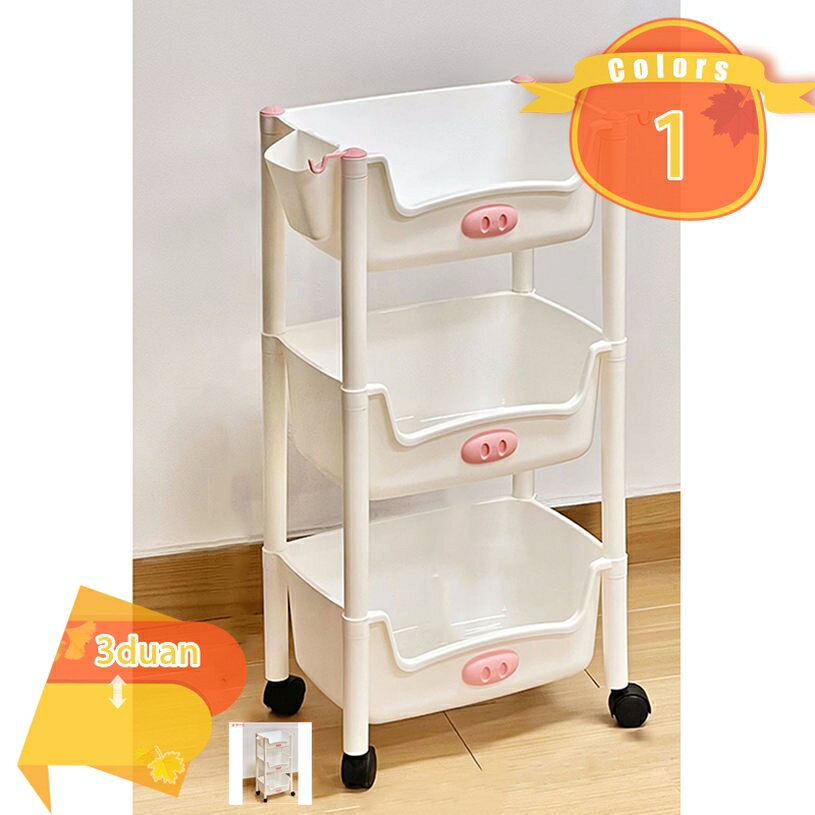 メイン素材：プラスチック★「材質」プラスチック 「サイズ」（cm） 2段（2層）：幅36×奥行25×高さ48.5cm 3段（3層）：幅36×奥行25×高さ76cm 4段（4層）：幅36×奥行25×高さ104cm★「組立簡単」シンプルで組み立...