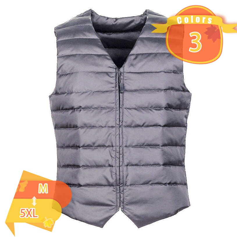 表地：ポリエステルメイン素材：ポリエステル●フォーマルシーンにもピッタリの大人の気品漂うダウンベスト。 　※ パッケージ内容はベストのみで、他のアクセサリーなどは含まれていません。●コンパクトなシルエットで、スーツの中に重ねても着ぶくれしな...