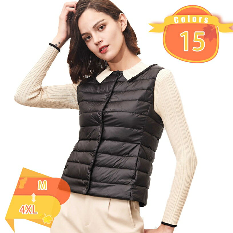 表地：ポリエステルメイン素材：ポリエステル【きれいめ】飽きの来ないベーシックなデザインで、トレンドに左右されずに使えるので、長年愛用頂けるアイテムです。 ラインが綺麗~女性らしい細身シルエットが実現できるベストです。全体的に女性らしくすっき...