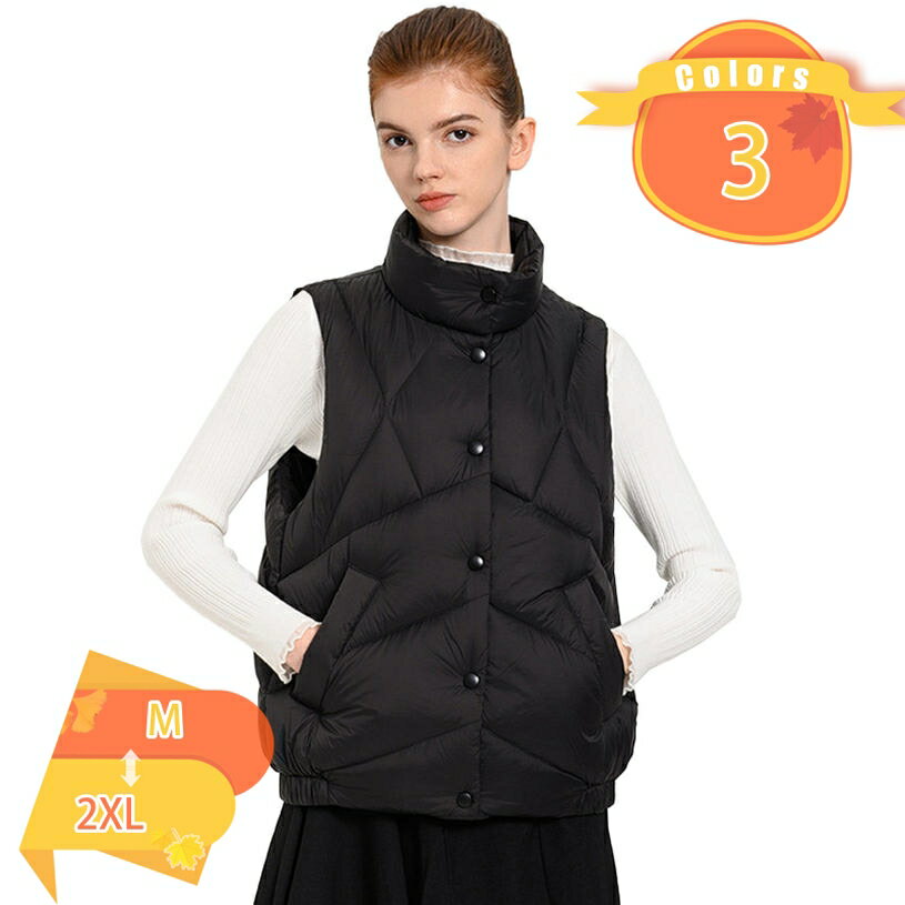 表地：ナイロンメイン素材：ダウン☆【素材構成】表地：ナイロン 【詰め物】：詰め物はホワイトダックダウンを使用しており、防寒性バッチリ！ 【カラー】：ブラック ベージュ カーキ 【サイズ】：M（おすすめ体重：45-55KG） L（おすすめ体重...