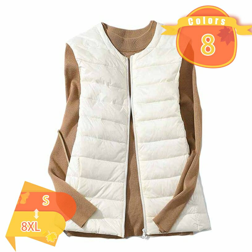 表地：ポリエステルメイン素材：ポリエステル●【軽量】軽量感が実現され、長時間着用してもストレスフリーな着心地。　　　※ パッケージ内容はベストのみで、他のアクセサリーなどは含まれていません。●【暖かい】薄いのに保温性にすぐれている超軽量ダウ...