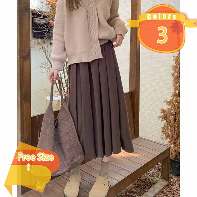 表地：ポリエステルメイン素材：ポリエステル春秋に欠かないスカートです。やわらかい肌触りがとっても気持ちいい、体になじむロングスウェットスカートです。シンプルで雰囲気アップしてくれます。雰囲気のある落ち着いた色味なので、Tシャツなどのカットソ...